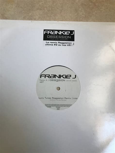 Frankie J Obsession No Es Amor 2005 Vinyl Discogs