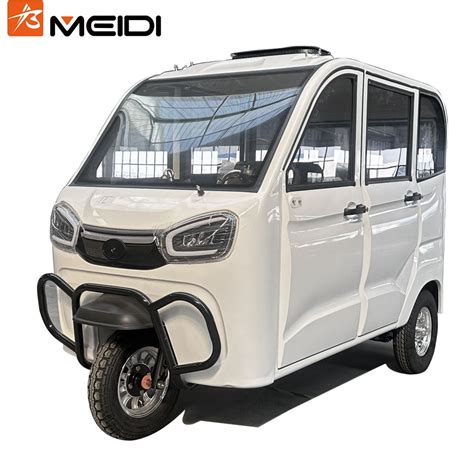 Meidi Approved Three Wheel Closed Electric Mini Scooter Tricycle With