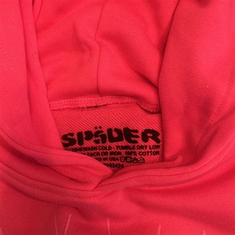 Sp5der Hoodie Pink” Colorway 100 Authentic And Depop