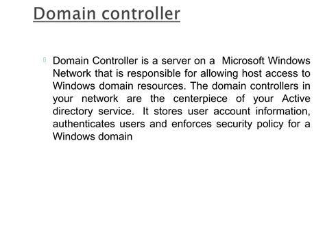 active directory ppt