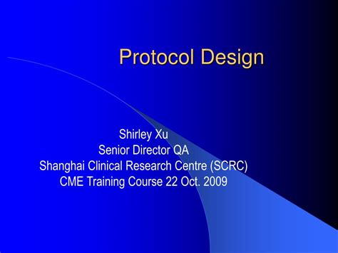 Ppt Protocol Design Powerpoint Presentation Free Download Id4161616 Ppt Protocol Design Powerpoint Presentation Free Download Id4161616