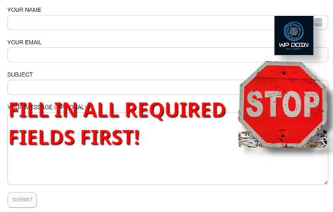 Contact Form 7 Prevent Submissions Before Front End Validation