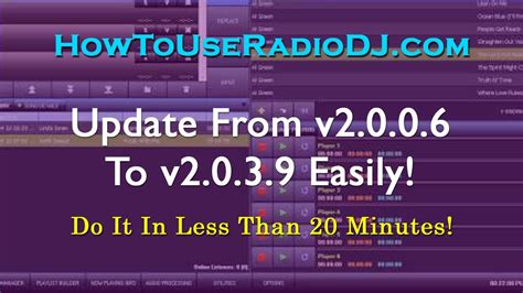 Radiodj Update V2006 To V2039 Youtube