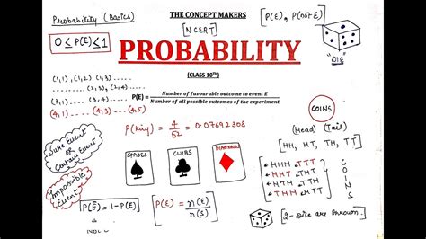 Probability Class 10 Ncert Solutions Ex 151 Part 2 Youtube