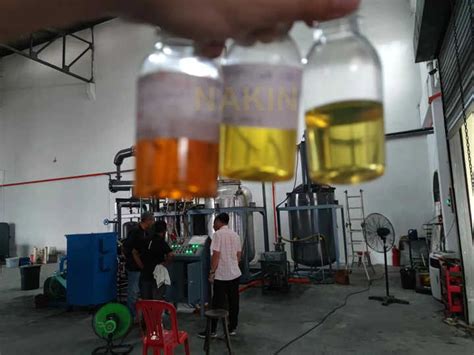 New Fully Synthetic Car Oil Filtration Waste Engine Oil Recycling