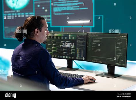 Governmental Hackers Exploiting Network Systems In High Tech Office Executing Cyber Operations