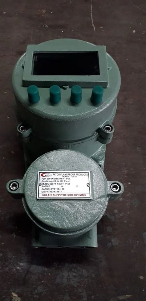 FLAMEPROOF ENCLOSURE FOR TEMPERATURE CONTROLLER FLAMEPROOF RPM INDICATOR Manufacturer From Mumbai