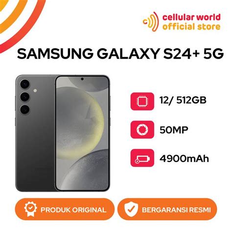 Promo Samsung Galaxy S24 8 512gb Garansi Resmi Onyx Black Diskon 11 Di Seller Cellular World