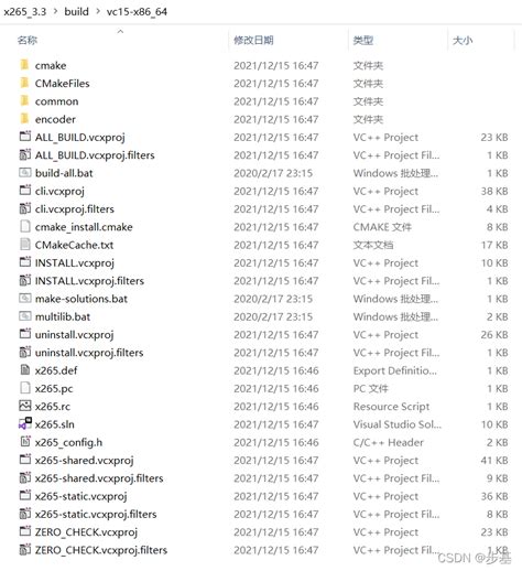 win10 编译x265 x265编码 c 库下载 csdn博客