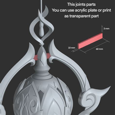 3d File Honkai Star Rail Lingsha Weapon For 3d Print ⭐ ・3d Printer Model To Download・cults