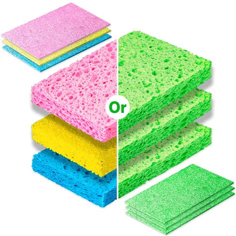 Magic Eco Friendly Compressed Cellulose Sponge Kitchen Dish Washing