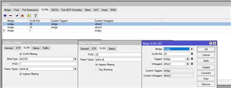 Bridge Vlan Egress Does Not Strip Tag Rb5009 711 Beginner Basics