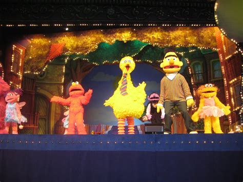 Red And Yellow Black And White Sesame Street Live