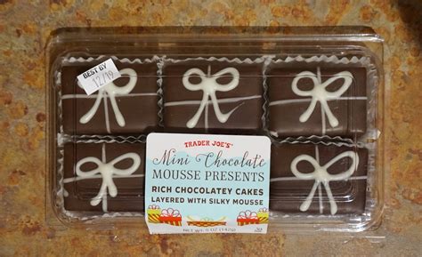 exploring trader joe s trader joe s mini chocolate mousse presents