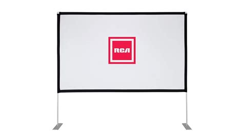 Rca Portable Projector Screen How To Get Crease Off