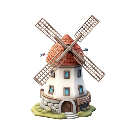 풍차 3d 그림 풍차 비슷한 것 터빈 풍력 터빈 Png 일러스트 및 이미지 에 대한 무료 다운로드 Pngtree