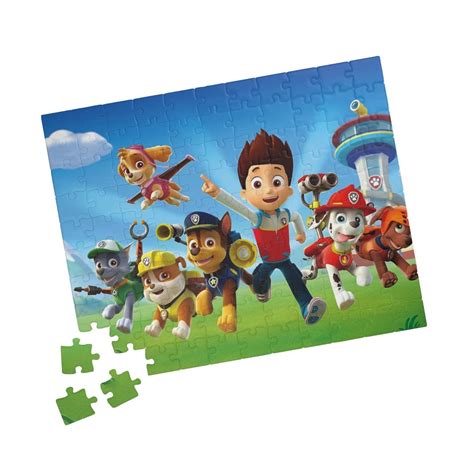 Paw Patrol Puzzle Etsy