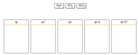 Solved Part A What Is The Hybridization Of The Central Atom