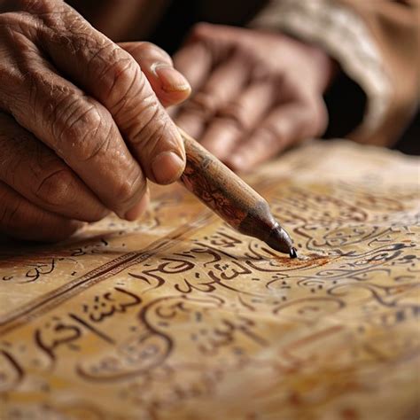 Free Calligraphy In Progress Image Calligraphy Arabic Art