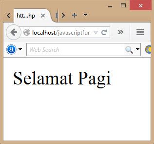 Cara Menampilkan Hasil Output JavaScript