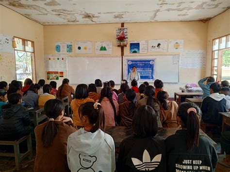 မိုင်းရယ်မြို့နယ် အ ထ ကတွင် လူငယ်ရေးရာအသိပညာပေးဟောပြောပွဲ ပြုလုပ