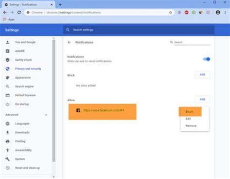 How To Disable Facebook Notifications In Chrome And Edge