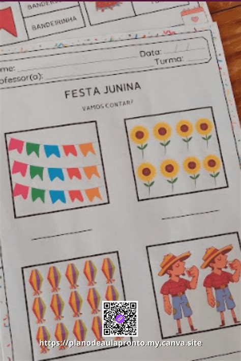 Atividades Festa Junina Educação Infantil Rplanodeaula