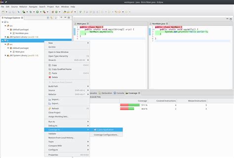 Java Eclemma Code Coverage Plugin In Eclipse Unable To Include All