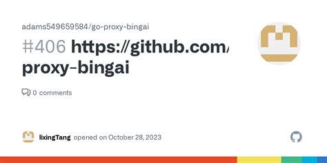 Adams549659584go Proxy Bingai · Issue 406