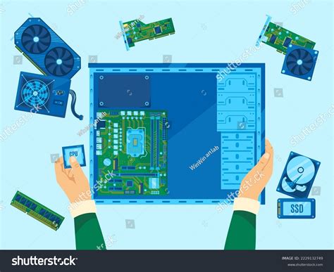 Gaming Computer Building Images Stock Photos Vectors Shutterstock
