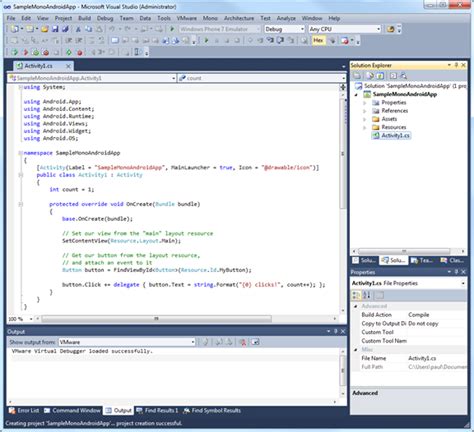 Monodroid Is Alive And Kicking As Mono For Android Codeguru