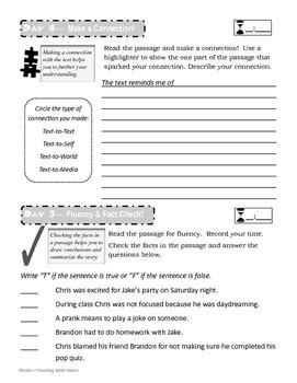 Reading On Purpose Daily Close Reading With Text Dependent Questions