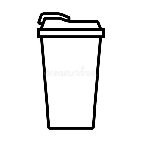 Flask Vector Icon Thermos Illustration Sign Bottle Symbol Or Logo