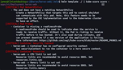 how to lint your kubernetes manifests with kube score