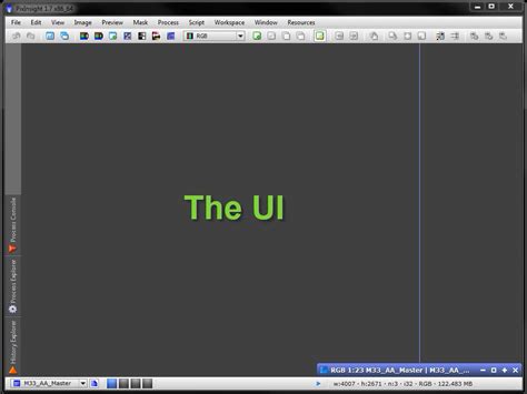 PixInsight入门到精通 第一章 基础知识 第一节 界面基础一 星空π对