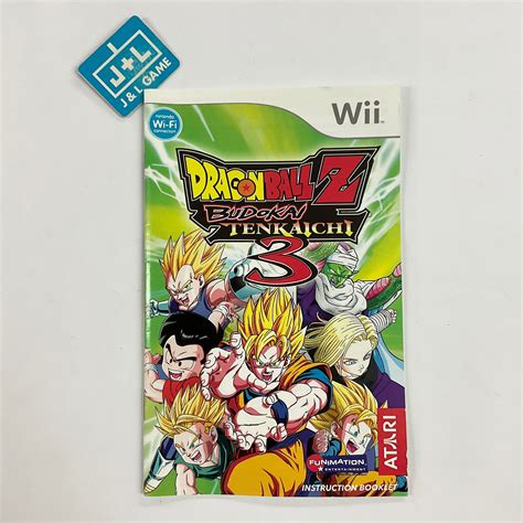 Dragon Ball Z Budokai Tenkaichi 3 Nintendo Wii [pre Owned] Jandl Game
