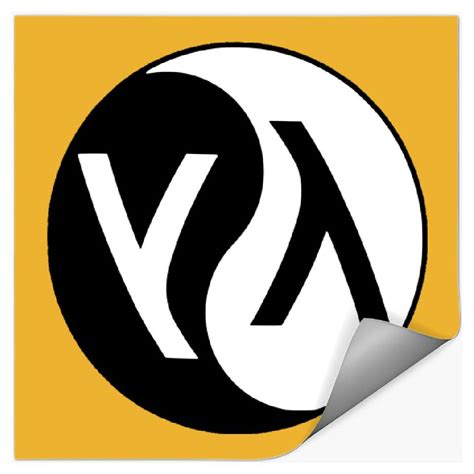 Lisp Lambda Yin Yang Logo Stickers Sold By G James Sku 92679275 Lisp Lambda Yin Yang Logo Stickers Sold By G James Sku 92679275