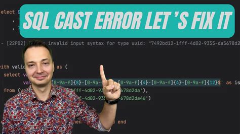 Exception Handling For Cast Operation In Plain Sql Data Craze