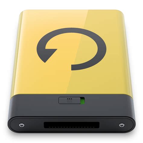 Backup Yellow Icon