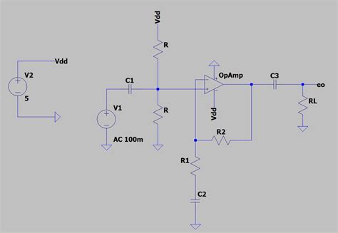 Non Inverting Amplifier Ac Coupled How To Solve This Circuit With Lower And High Frequency