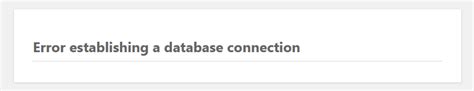 Fix Wordpress Database Connection Error Dreamit Host
