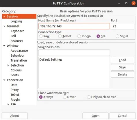 How To Install Putty Ssh Client On Ubuntu 2204 Lts Vitux