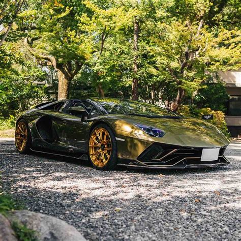 Black And Gold Lamborghini