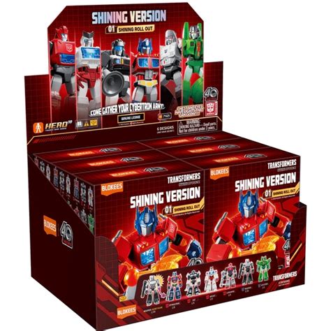 Blokees Transformers Shining Version 01 Shining Roll Out Boxed Set