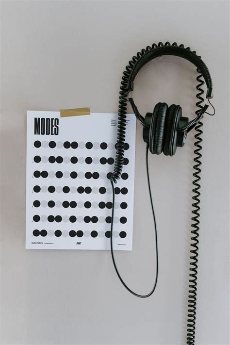 Music Modes Chart Pdf Dot Design Printable Digital Download