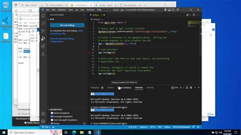 Qgis Python Api Vscode Youtube