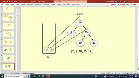 Leetcode 530 Minimum Absolute Difference In Bst Youtube