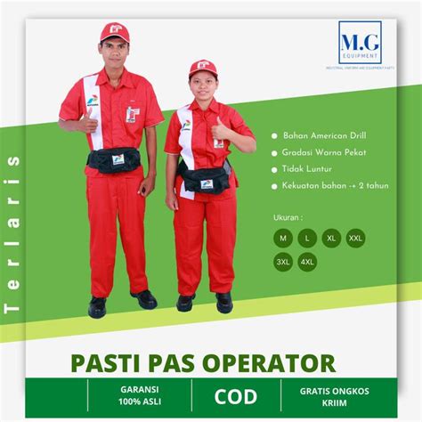 Jual Seragam Operator Spbu Pertamina Ob Pengawas Murah Shopee