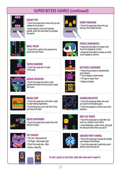 Bitzee Learning Guide Toys”r”us Hong Kong