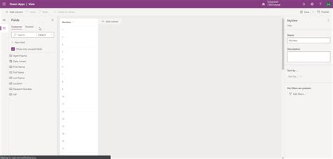 powerapps views and forms how to create and customize master data